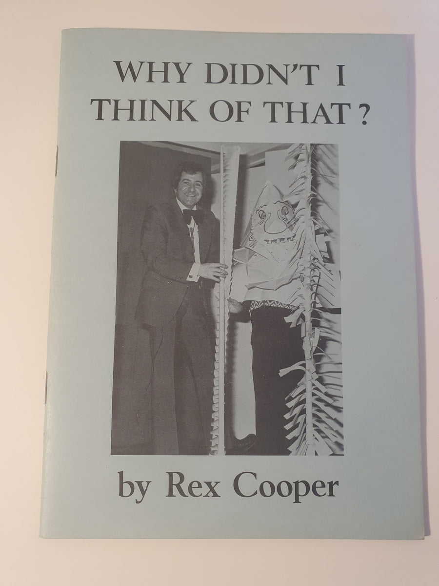 Rex Cooper - Why Didn't I Think of That – Martin Breese Magic
