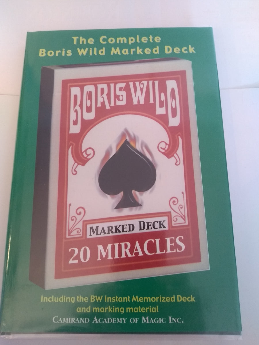 Boris Wild - Complete Boris Wild Marked Deck Signed – Martin Breese Magic