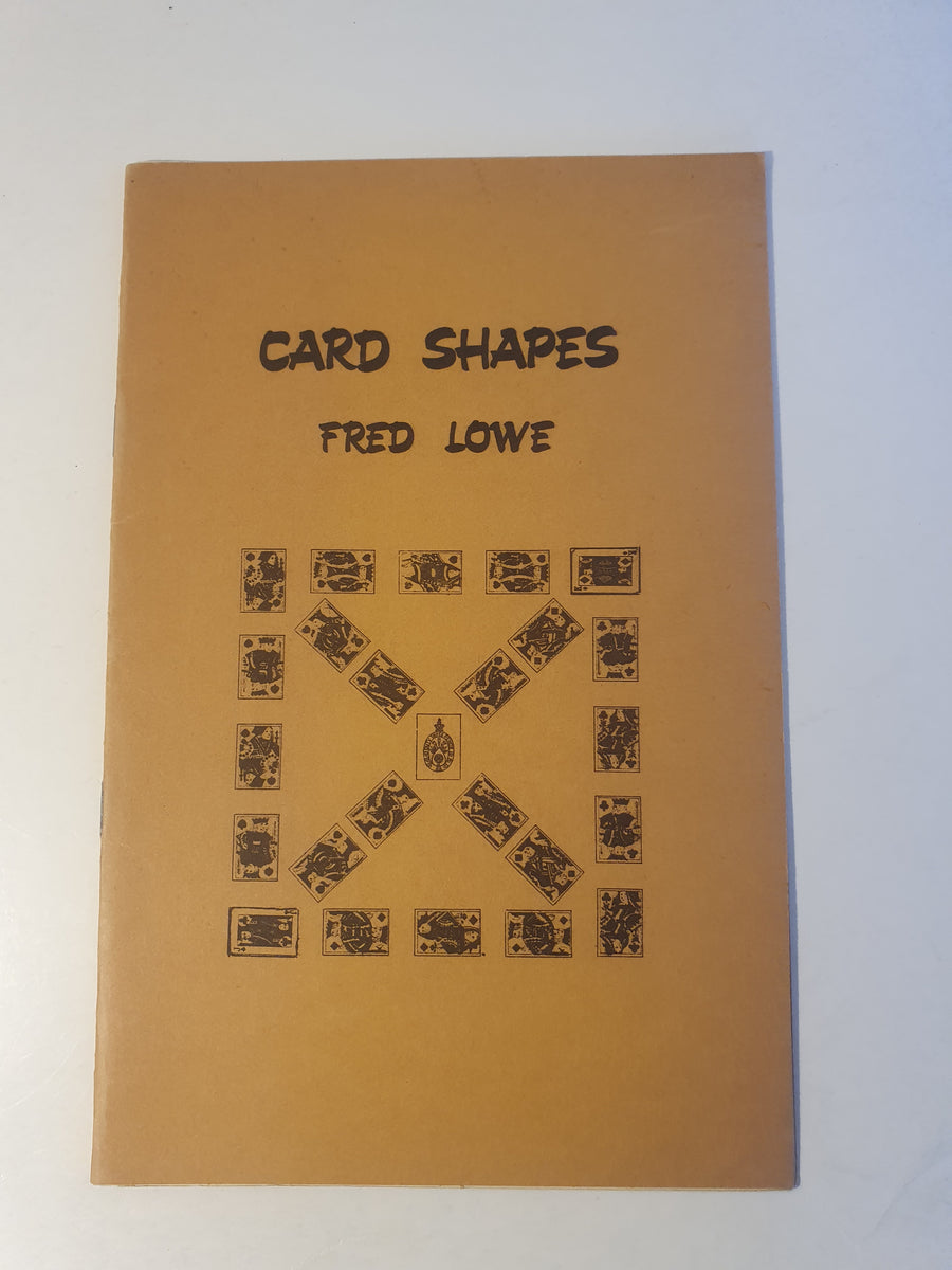 Fred Lowe - Card Shapes – Martin Breese Magic