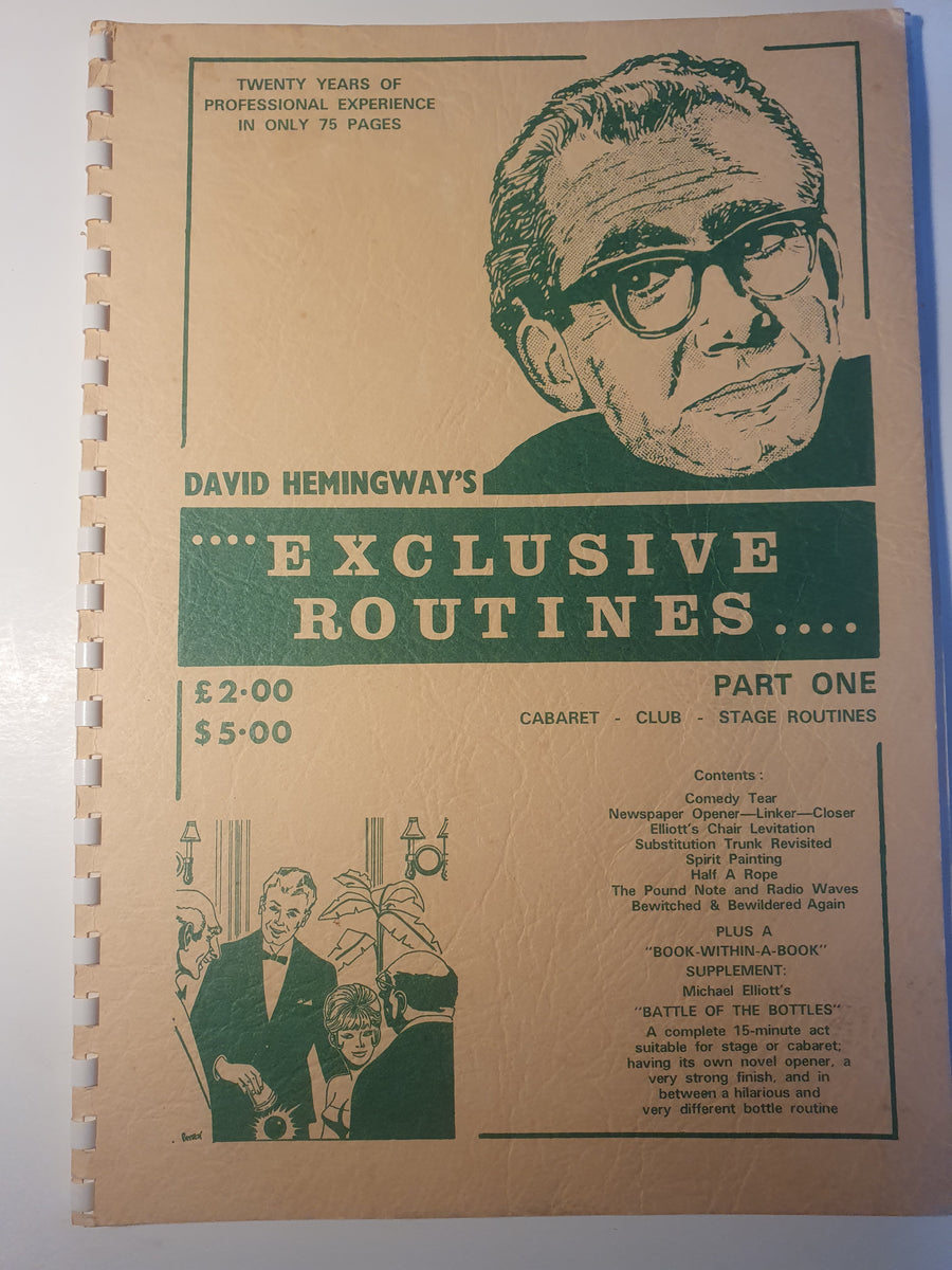 David Hemingway - Exclusive Routines Part One – Martin Breese Magic