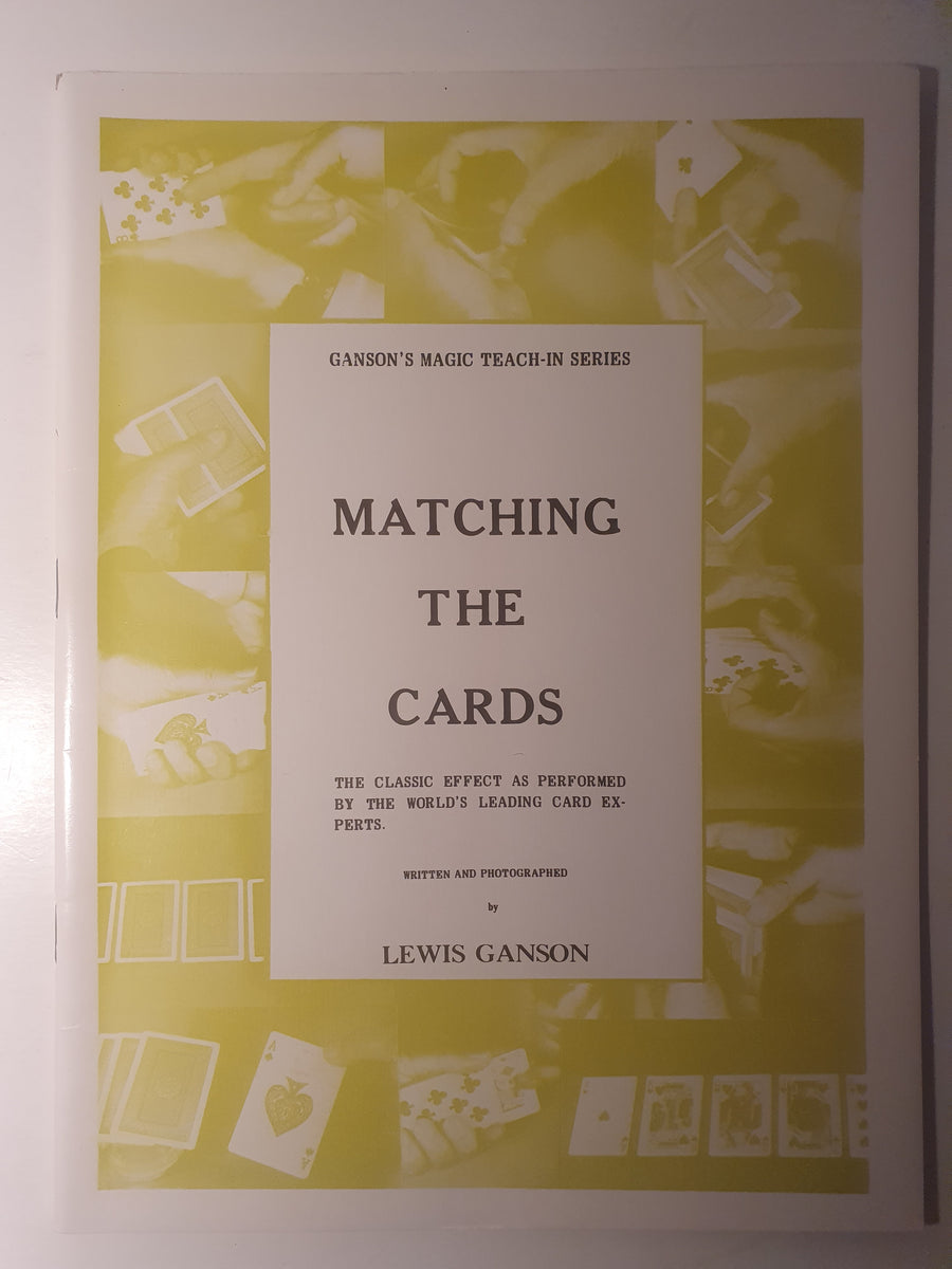 Lewis Ganson --Matching the Cards (Teach-In Series) – Martin Breese Magic