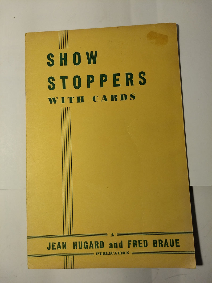 Jean Hugard; Fred Braue - Show Stoppers with Cards – Martin Breese Magic