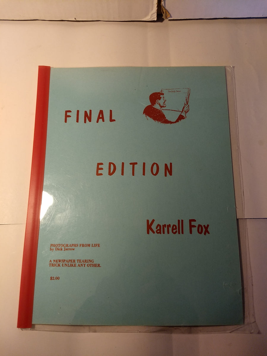 Karrell Fox - Final Edition – Martin Breese Magic