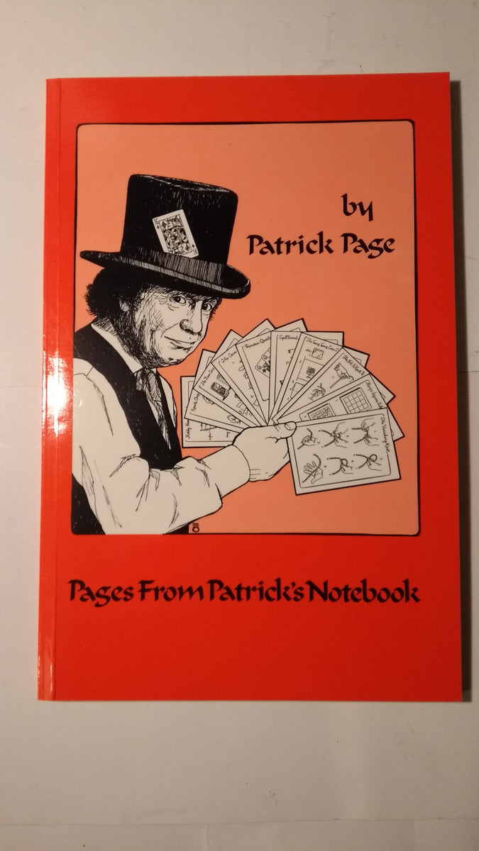Patrick Page - Pages From Patrick's Notebook – Martin Breese Magic